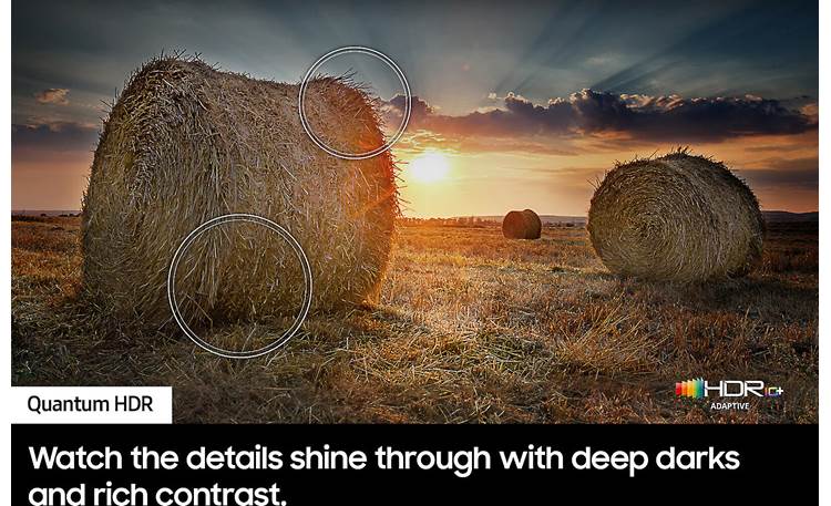 Samsung QN65Q60C (65") Q60C 4K Smart QLED UHD TV with HDR at Crutchfield