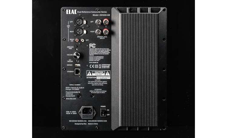 ELAC Varro DS1200-GB Dual Reference 12" powered subwoofer with ...