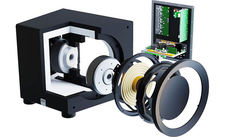 ELAC Varro DS1200-GB Dual Reference 12" powered subwoofer with ...