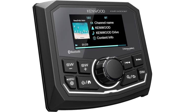 Kenwood KMR-M300BT Marine digital media receiver with built-in ...