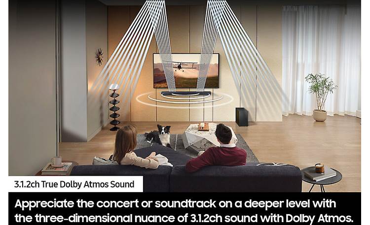 Samsung HW-Q700C Powered 3.1.2-channel sound bar and wireless subwoofer ...