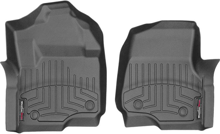 WeatherTech FloorLiner 4410121 (Black/carpet only) Custom-fit liner for ...