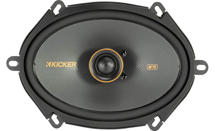 Kicker 51KSC6804 KS Series 6"x8" 2-way car speakers at Crutchfield
