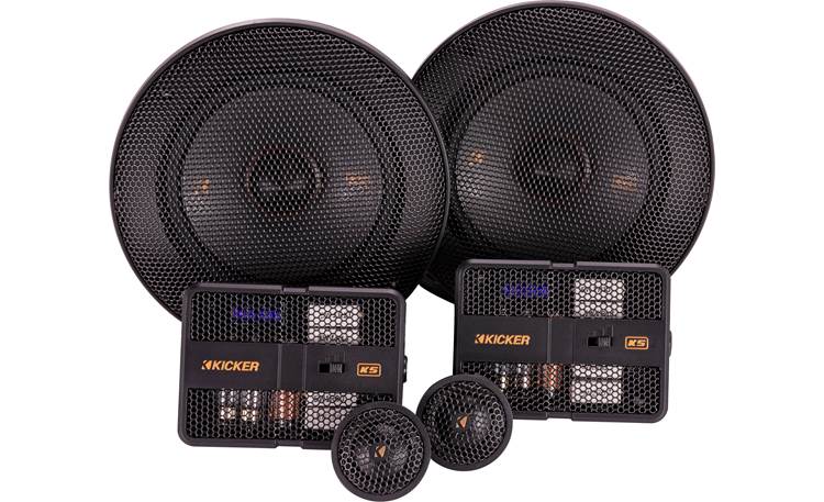 Kicker KSS50 KS Series 5-1/4" component speaker system at Crutchfield
