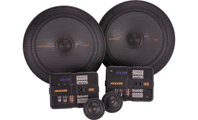 Kicker KSS670 KS Series 6-3/4" 2-way component speaker system at ...