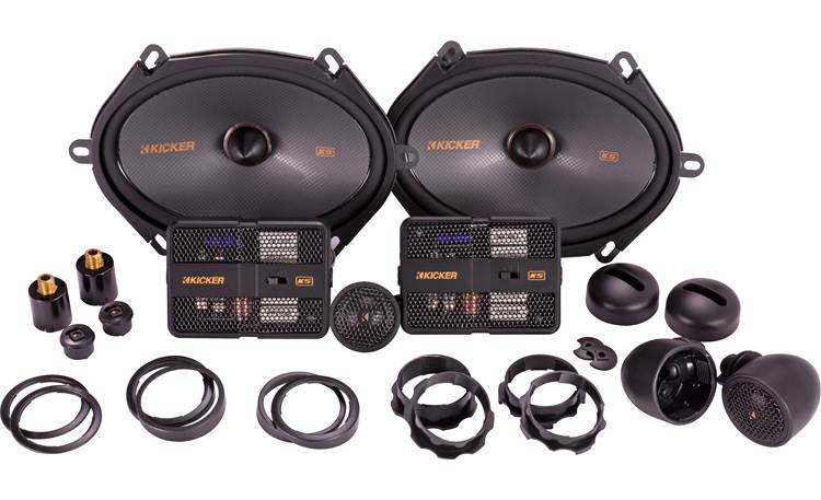 Kicker KSS680 KS Series 6"x8" 2-way component speaker system at Crutchfield