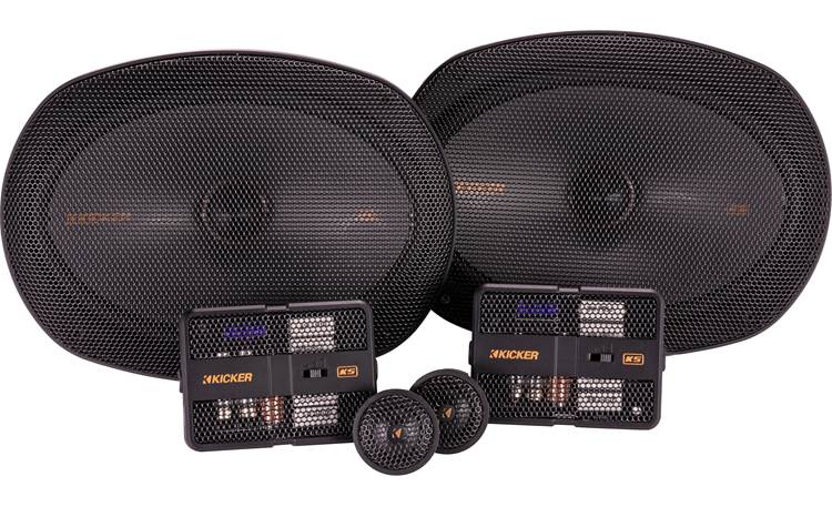 Kicker KSS690 KS Series 6"x9" 2-way component speaker system at Crutchfield