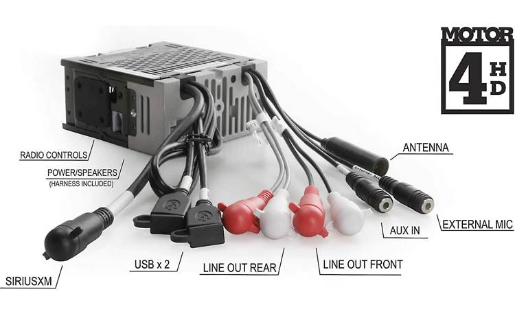 RetroSound Monterey M4HD Digital media receiver for select classic Ford ...