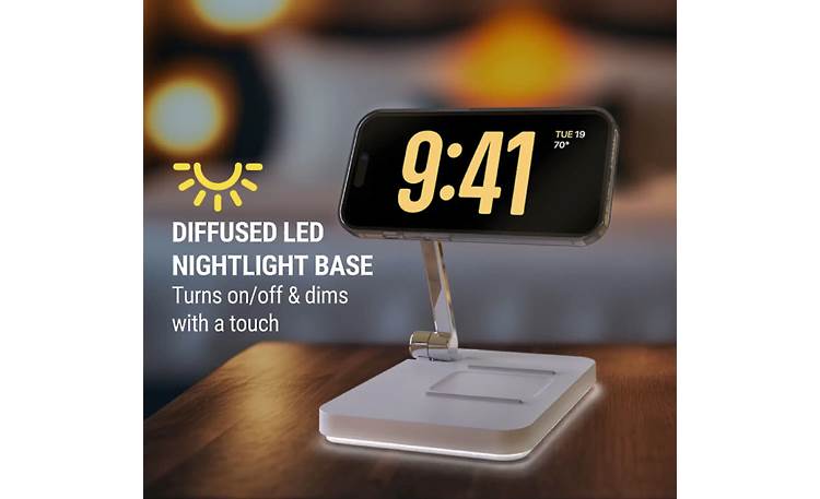 Scoche MagicMount Base™ MS 3-in-1 magnetic charging stand/wireless ...