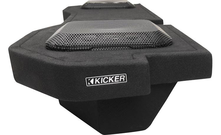 Kicker 51KRDL7T102 L7T custom subwoofer enclosure with two 10" speakers ...