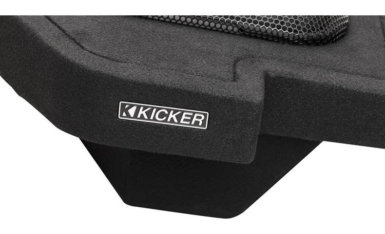 Kicker 51KRDL7T102 L7T custom subwoofer enclosure with two 10" speakers ...