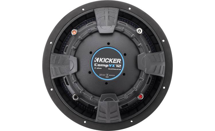 Kicker 50CVX122 CompVX Series 12" subwoofer with dual 2-ohm voice coils ...