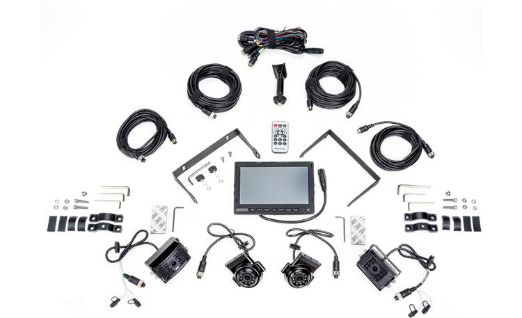 Brandmotion FLTW-7100 Commercial vision system with 7" DVR monitor and ...