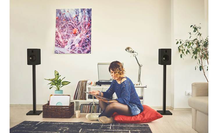 Kanto ST34 (Black) 34" speaker stands at Crutchfield