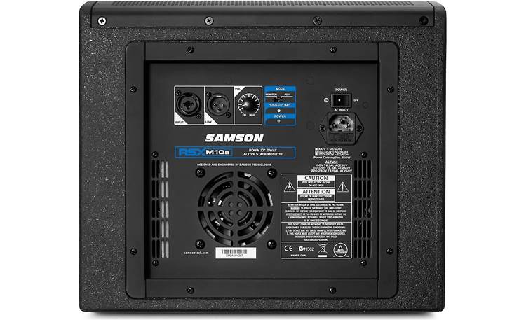 Samson RSXM10A 800-watt powered stage monitor with 10" speaker at ...