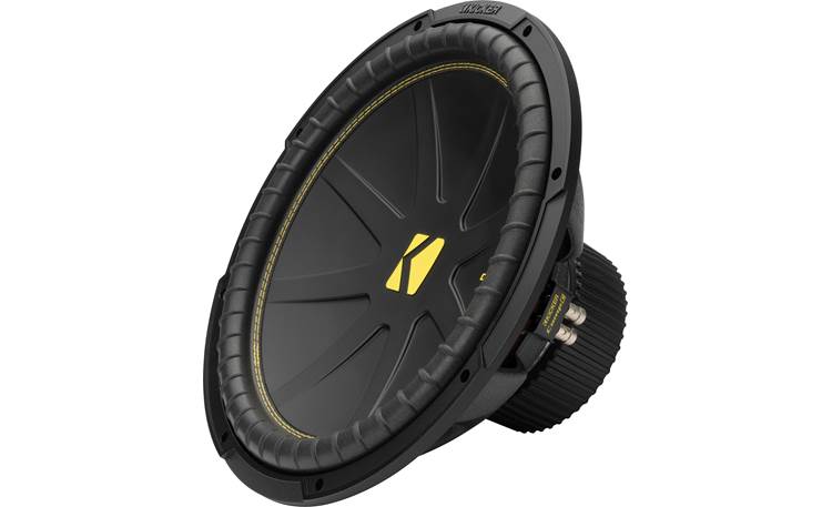 Kicker CompC 50CWCD154 CompC™ 15" subwoofer with dual 4-ohm voice coils ...