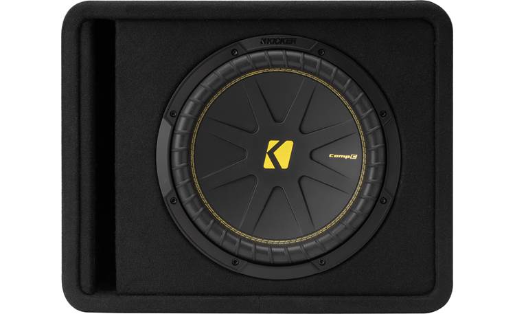 Kicker CompC 50VCWC122 2-ohm ported enclosure with one 12" CompC ...