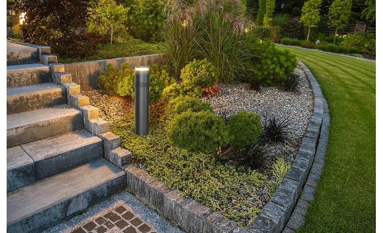 OSD Nero Eclipse25 Bollard Outdoor landscaping speaker with LED ...