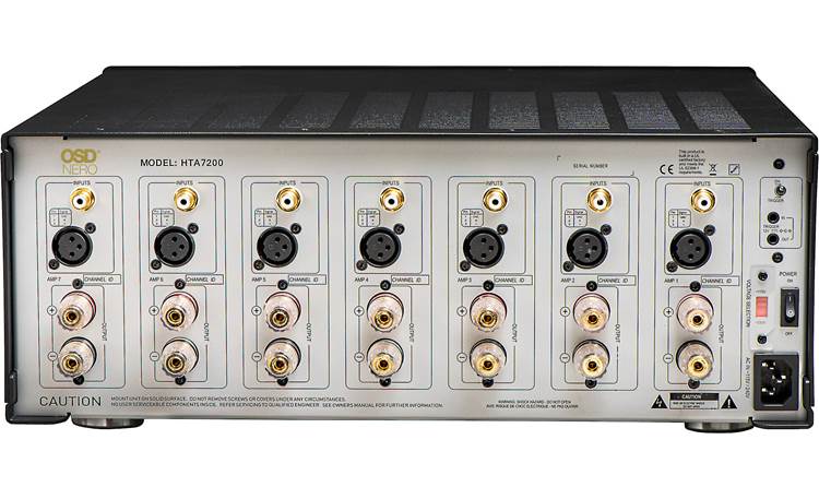 OSD Nero HTA7200 7-channel power amplifier at Crutchfield