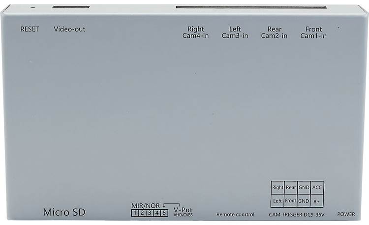 Echomaster EMUBCAMKIT Universal under-body camera kit with four cameras ...