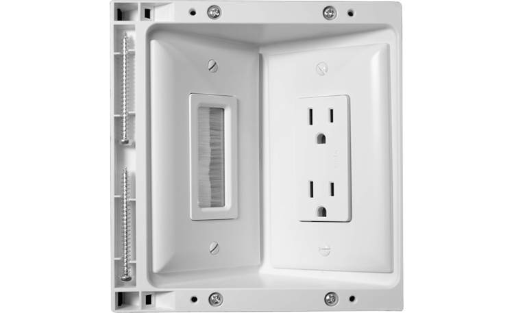 On-Q In-Wall TV Connection Kit Power and cable management for wall ...