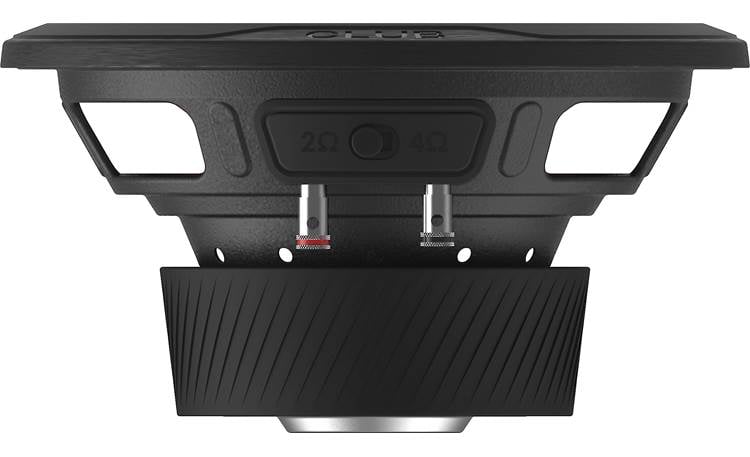 JBL Club 102 10" component subwoofer with switchable 2- or 4-ohm impedance at Crutchfield