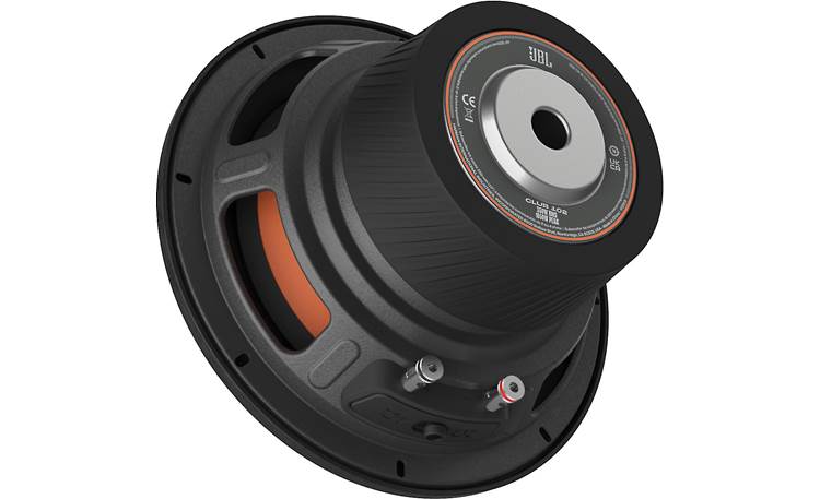 JBL Club 102 10" component subwoofer with switchable 2- or 4-ohm impedance at Crutchfield