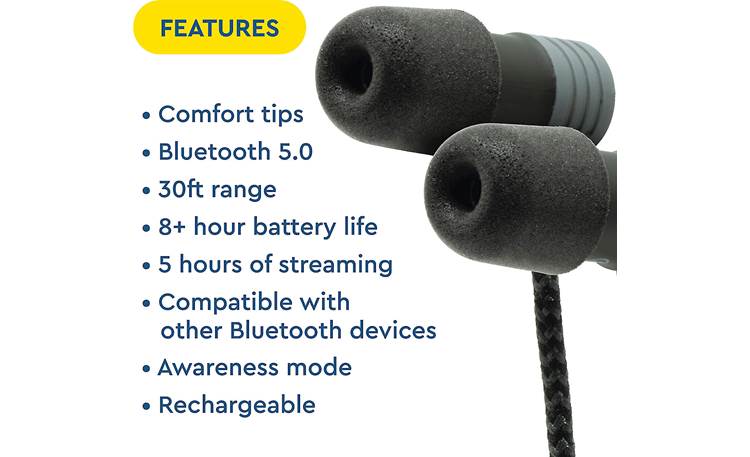 Lucid Hearing TV HearGear Wireless TV earbuds with Bluetooth ...