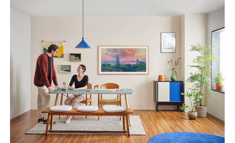 Samsung "The Frame" (50") LS03D Smart QLED 4K UHD TV with HDR and art ...