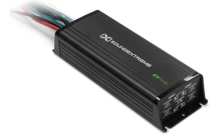 SoundExtreme EV30041 4-channel EV amplifier for 48-volt to 72-volt systems — 75 watts RMS x 4 at ...