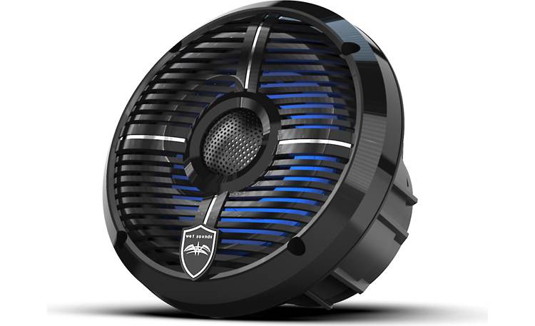 Wet Sounds REVO 6 XW-B V3 (Black XW Closed Grille) REVO Series 6-1/2" 2-way marine speakers with ...