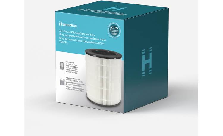 Homedics 3-in-1 True HEPA Replacement Filter Replacement filter for ...