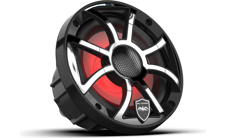 Wet Sounds REVO 6 XS-B-SS V3 (Black/Chrome XS Open Grille) REVO Series ...