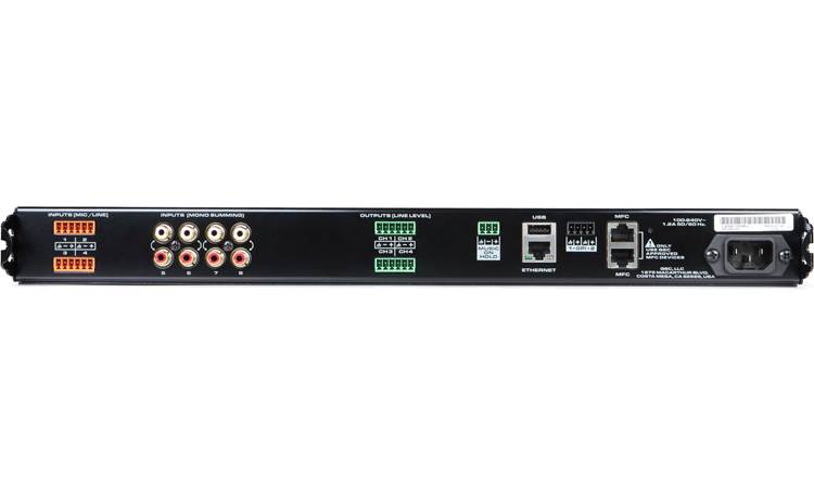 QSC MP-M40 8-input/4-zone commercial mixer at Crutchfield