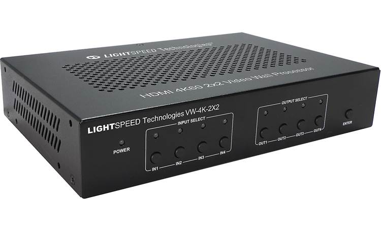 LightSpeed VW-4K-2X2 video-wall processor 4 in, 4 out HDMI switch for 2 ...
