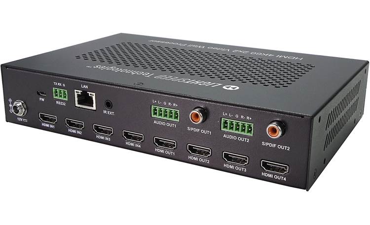 LightSpeed VW-4K-2X2 video-wall processor 4 in, 4 out HDMI switch for 2 ...