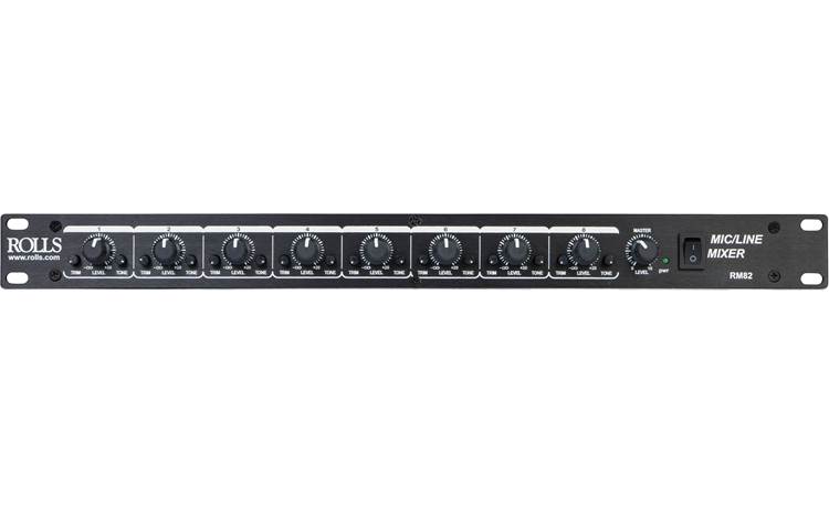 Rolls RM82 8-channel commercial mixer at Crutchfield