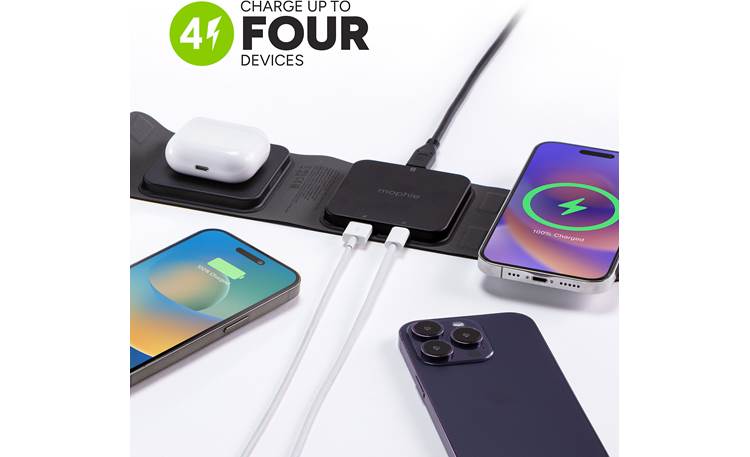 mophie snap+ multi-device travel charger Charge up to four devices ...