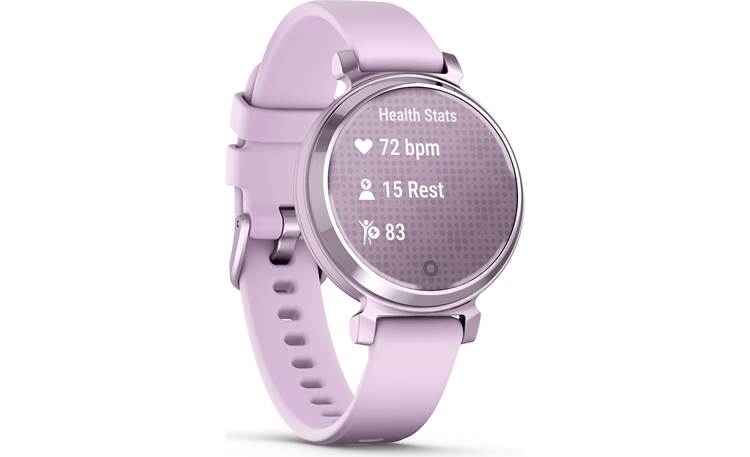 Garmin Lily 2 (Metallic Lilac bezel, Lilac silicone band) Smartwatch ...