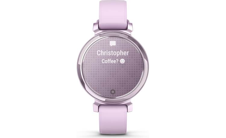Garmin Lily 2 (Metallic Lilac bezel, Lilac silicone band) Smartwatch ...