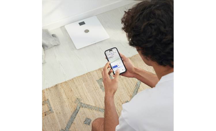 Withings Body Smart (White) Body composition smart scale at Crutchfield