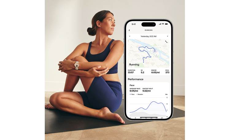 Withings ScanWatch Light (White) Hybrid smartwatch at Crutchfield