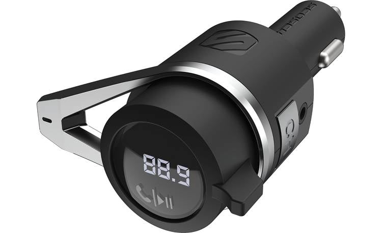 Scosche BTFreq™ Pro Bluetooth® hands-free car kit with FM transmitter ...