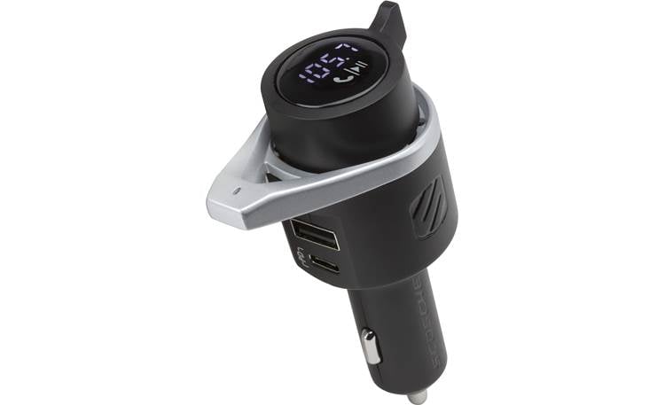 Scosche BTFreq™ Pro Bluetooth® hands-free car kit with FM transmitter ...
