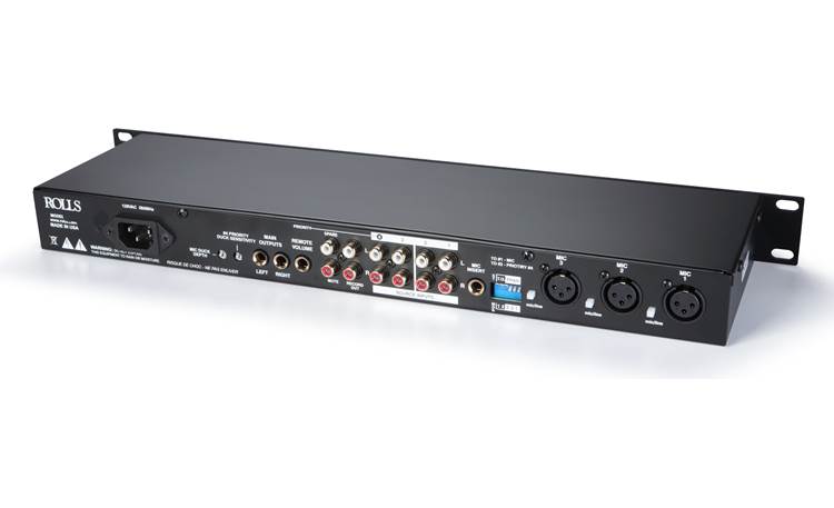 Rolls RM167 Bluetooth®-capable commercial mic/source mixer at Crutchfield