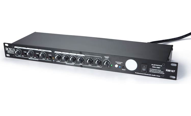 Rolls RM167 Bluetooth®-capable commercial mic/source mixer at Crutchfield