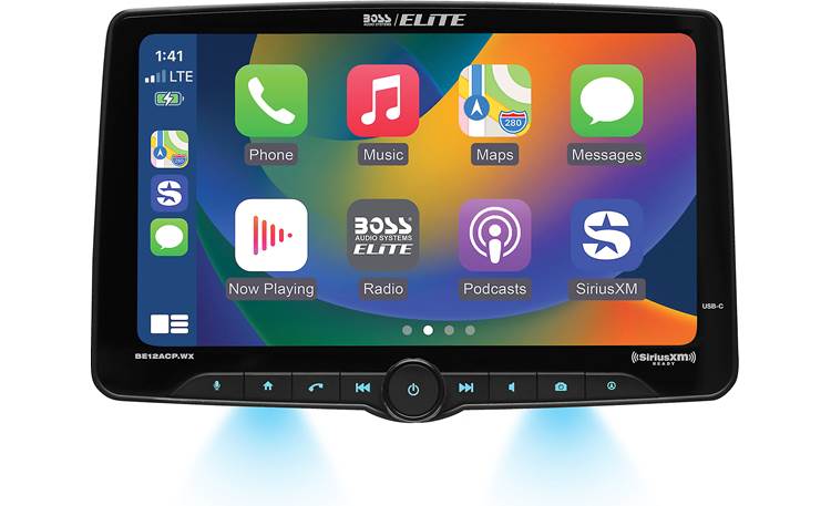 BOSS Audio Elite BE12ACP.WX Digital multimedia receiver at Crutchfield