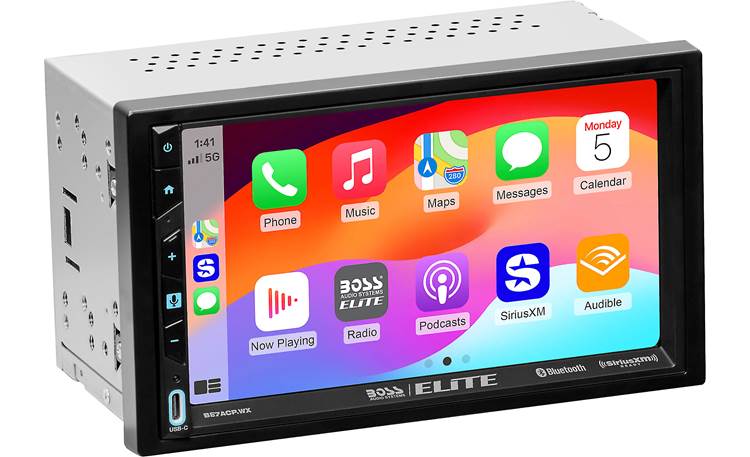BOSS Audio Elite BE7ACP.WX Digital multimedia receiver at Crutchfield