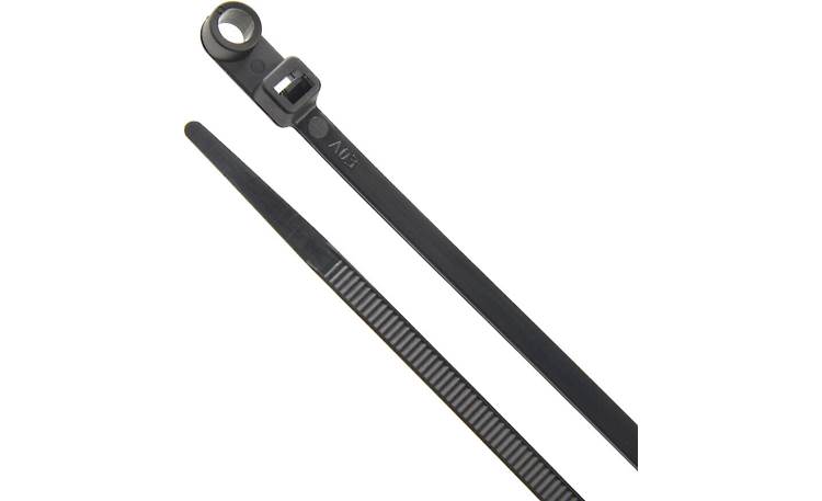 Grizzly Supply Screw Mount Cable Ties (6" Black, 40lb, 100 count) Cable ...