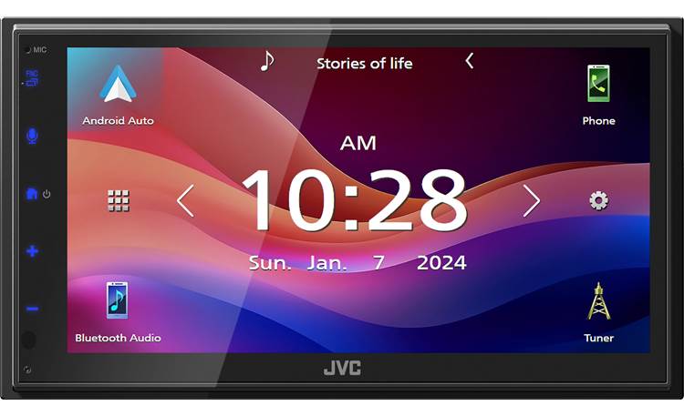 JVC KW-M595BT Digital multimedia receiver at Crutchfield